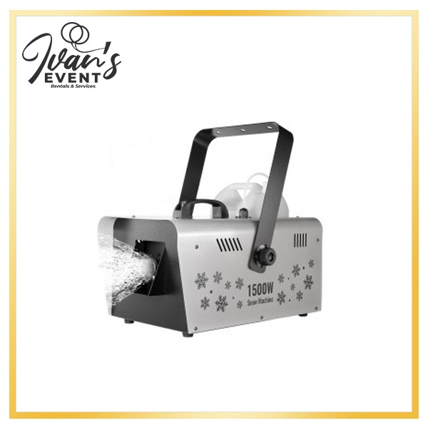 Artificial Snow Machine - Ivan's Events | Rentals & Services